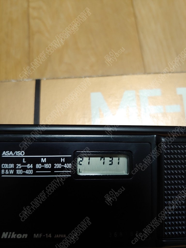 니콘 MF-14 데이터백 팝니다. | 필름/즉석카메라 | 중고나라