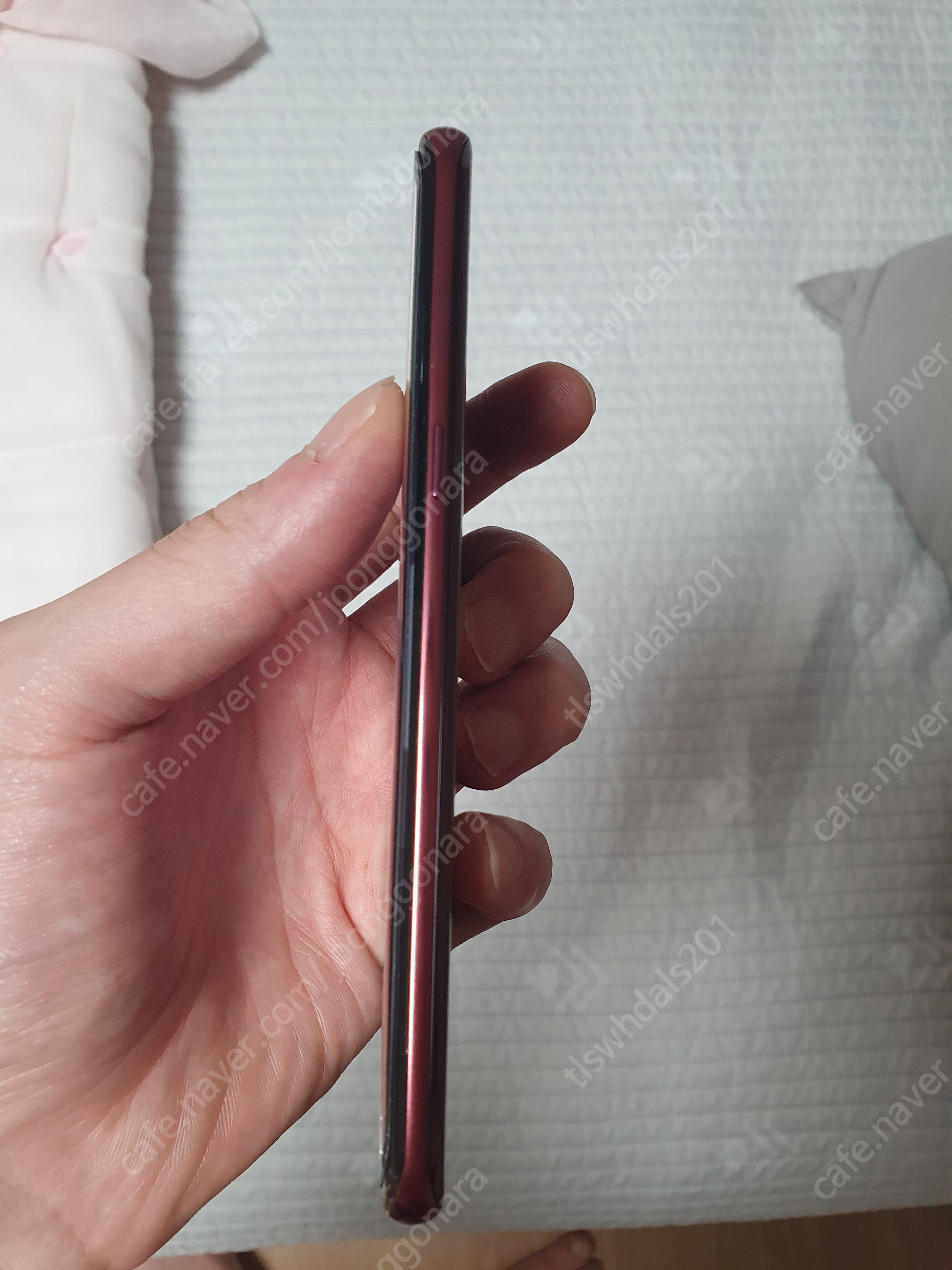 KT 갤럭시S8 64G 버건디레드 정상해지(액정깨짐있음... | 스마트폰 | 중고나라