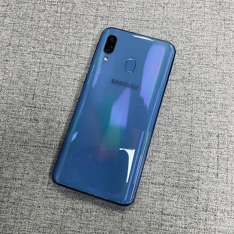 SKT 갤럭시 A40 블루 64G 무잔상 매우깔끔 10... | 스마트폰 | 중고나라