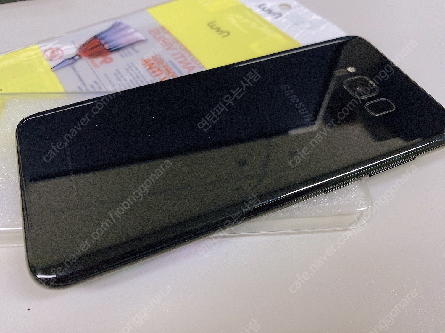 갤럭시 S8+플러스 128기가 블랙 14만원에 판매해요... | 스마트폰 | 중고나라