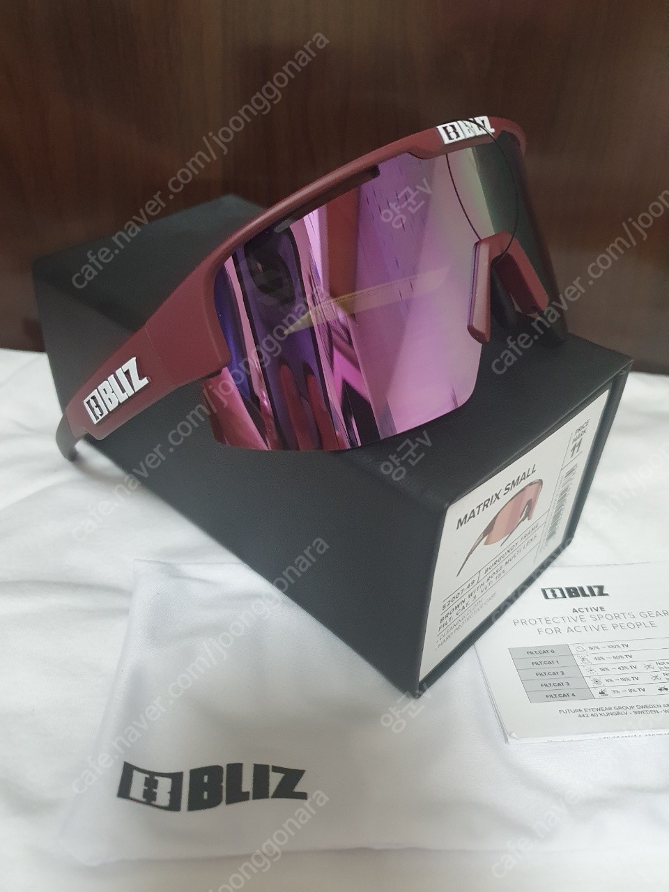 [BLIZ]블리츠 Matrix Small 버건디 새제품... | 중고나라 카페에서 운영하는 공식 사이트