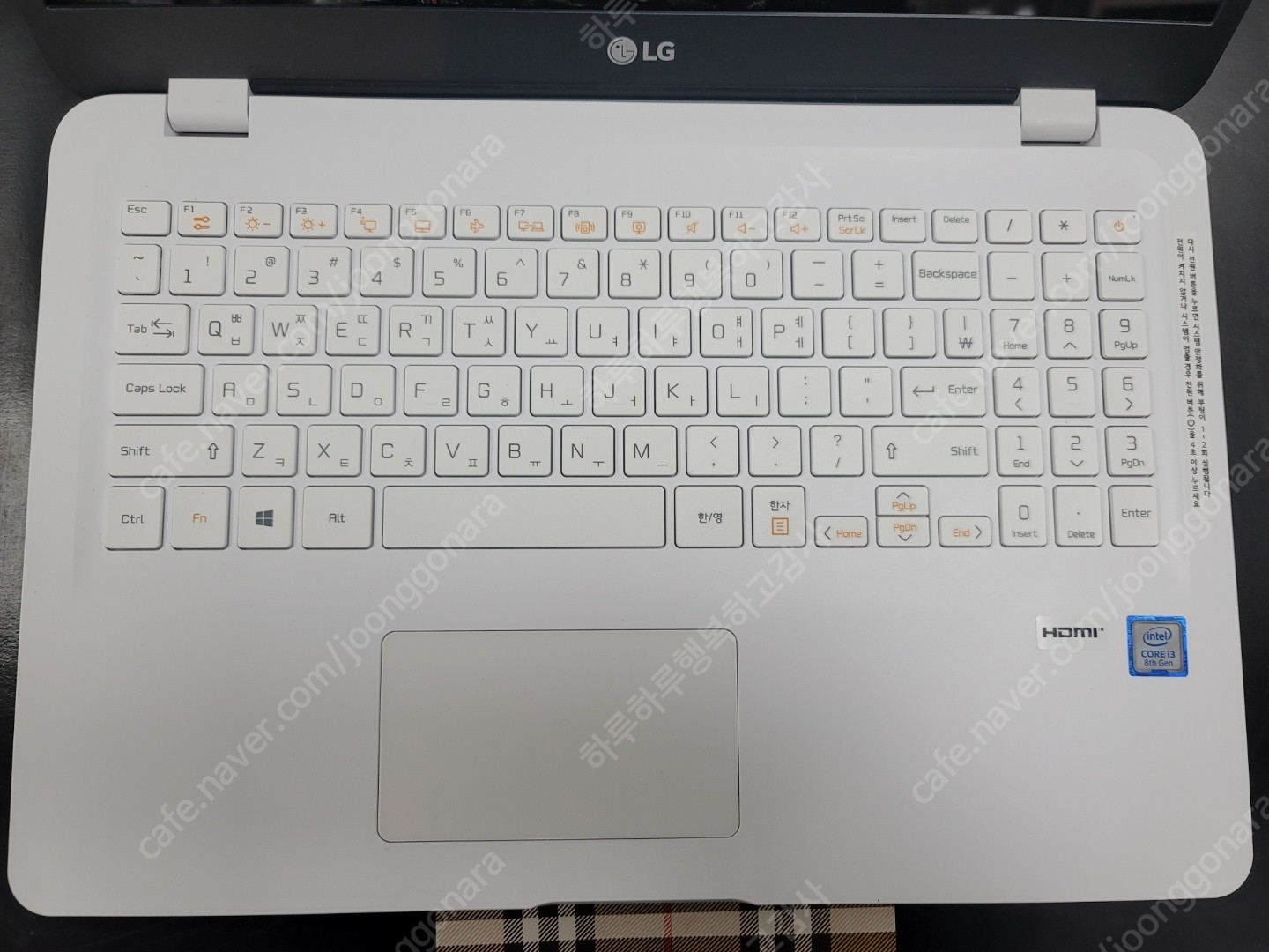 LG노트북 15UG590 i3-8145 RAM12기가 ... | 노트북/넷북 | 중고나라