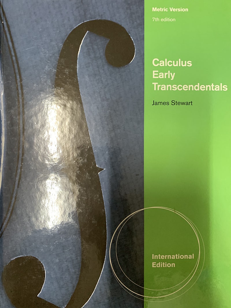 James Stewart Calculus early transcendentals 7th 대학미적분학교재 | 학습/교육 | 중고나라