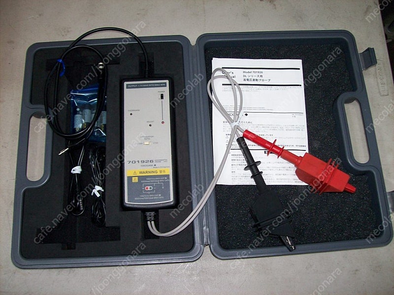 Yokogawa 701926 1000 1 High Voltage Differential Probe 중고판매 측정공구 중고나라