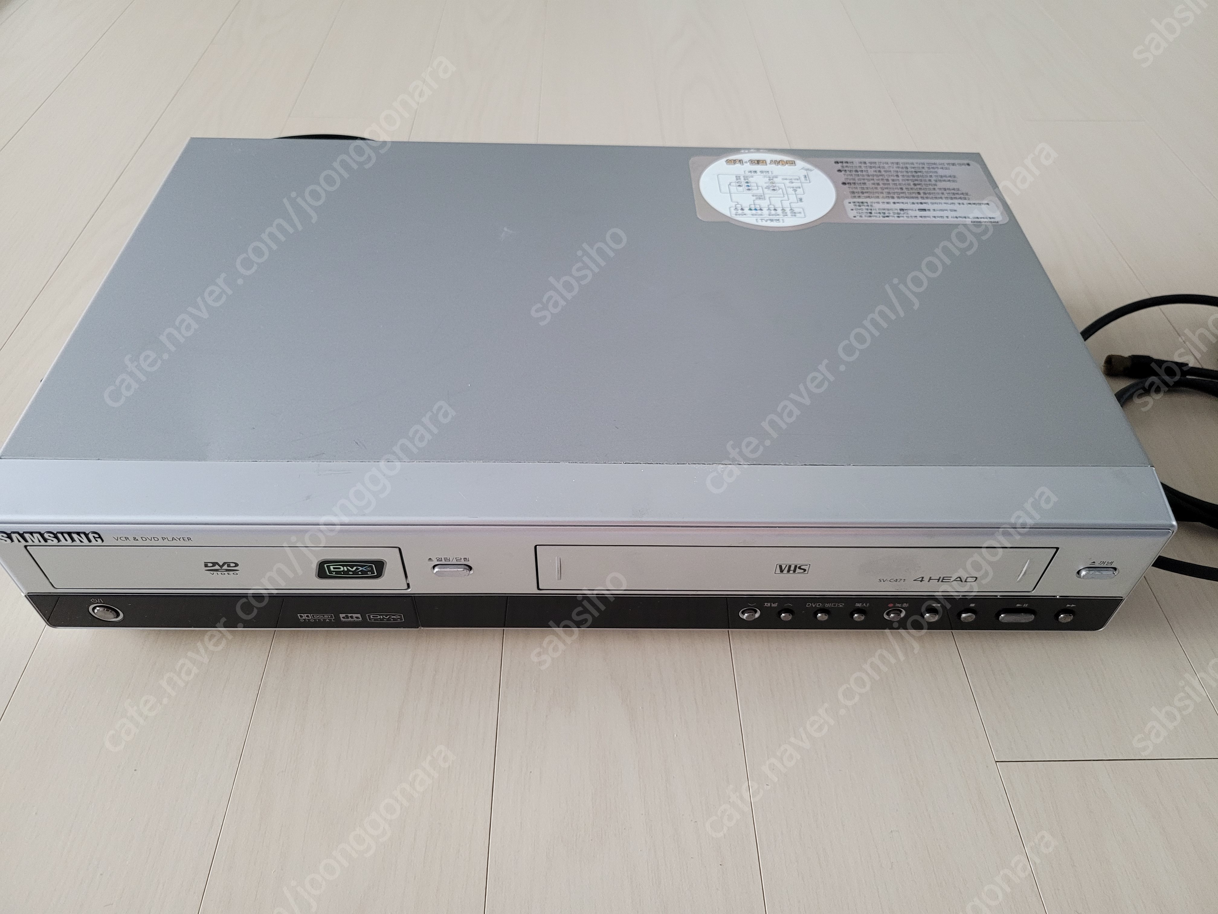 삼성 sv c471 비디오 dvd 플레이어 | TV | 중고나라