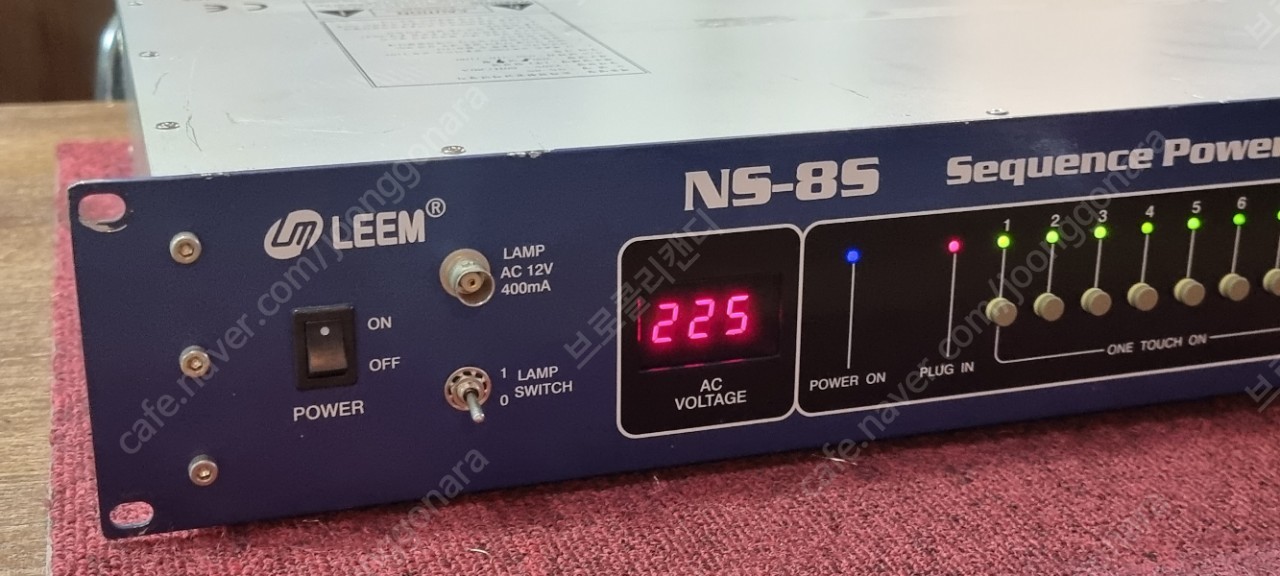 LEEM NS-8S 림 8채널 순차전원공급기 | 오디오/홈시어터 | 중고나라