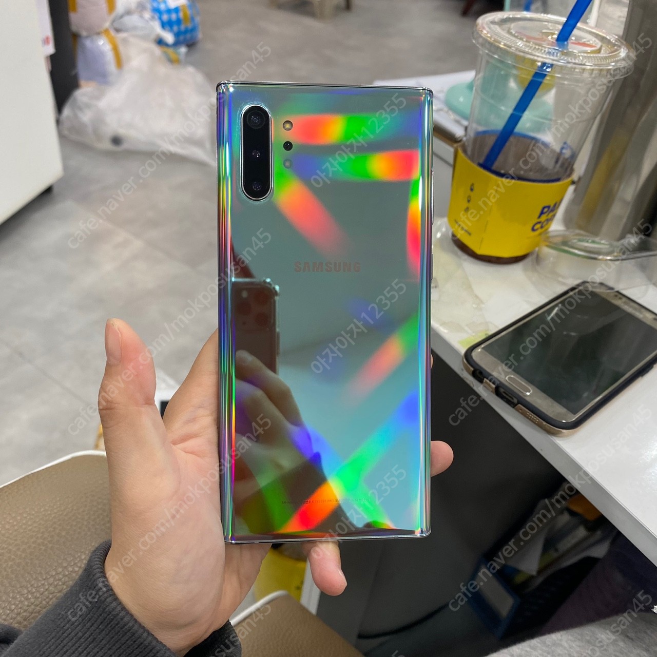 갤럭시노트10플러스 N976 LG 아우라글로우 256G... | 스마트폰 | 중고나라