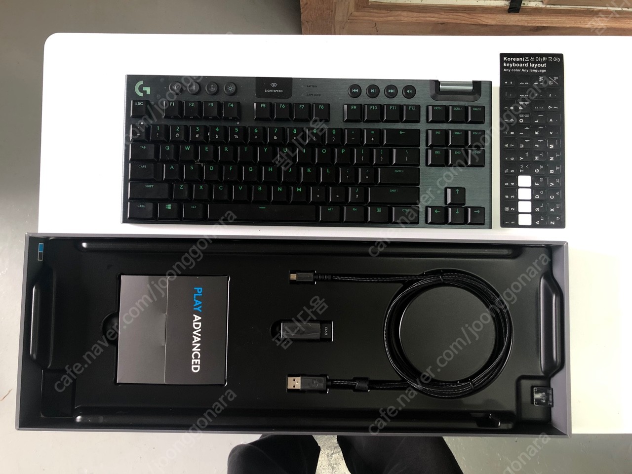 로지텍G G913 텐키리스 무선 게이밍 키보드 | 키보드/마우스/스피커 | 중고나라