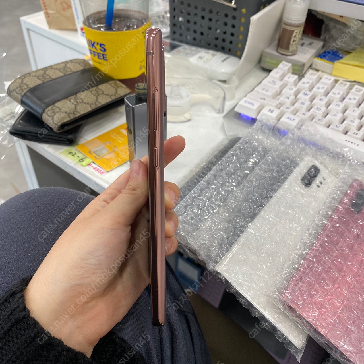 갤럭시노트20 N981 LG 브론즈 256GB 56만 ... | 스마트폰 | 중고나라