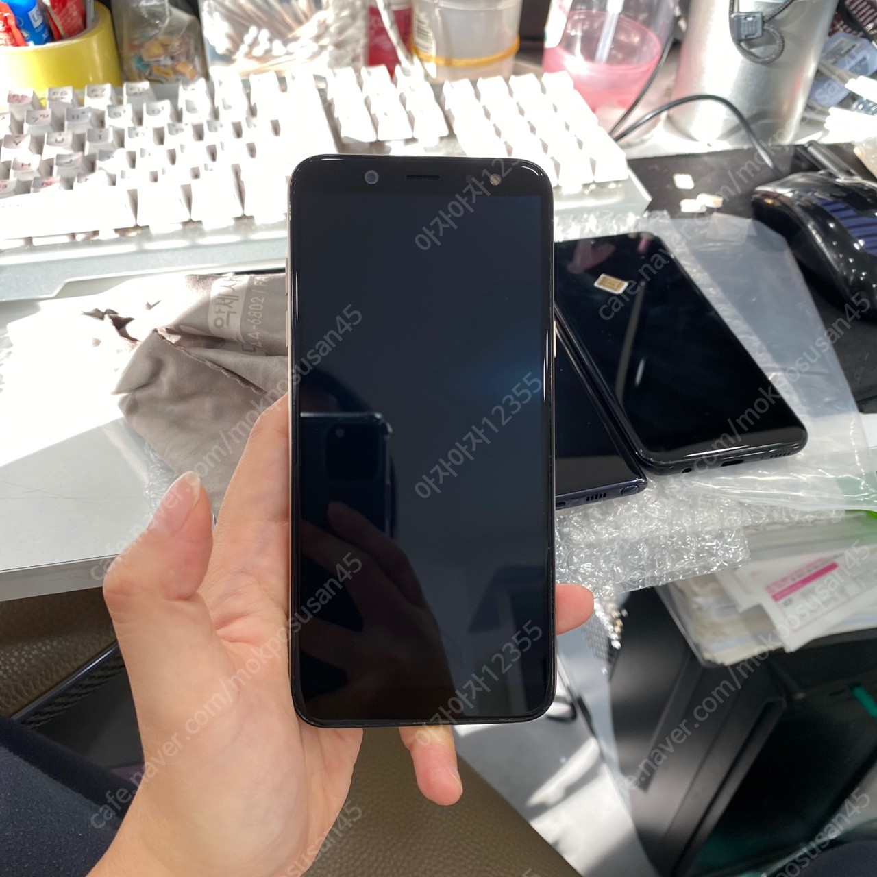 갤럭시A6 A600 SK 골드 32GB 7만 75659... | 스마트폰 | 중고나라