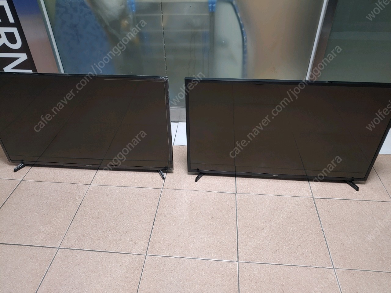 43' led TV 2ea | 중고나라 카페에서 운영하는 공식 사이트