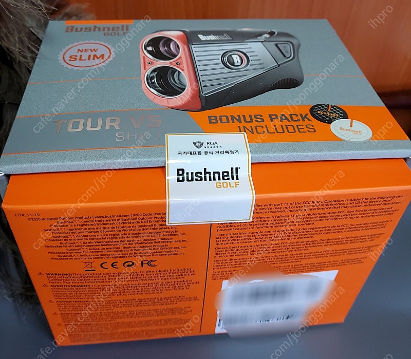 카네정품 부쉬넬 v5 slim shift 케이스포함 미... | 볼/용품/기타 | 중고나라