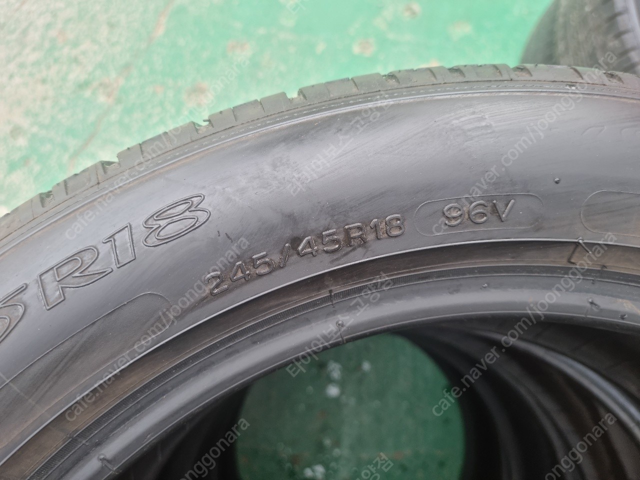 [판매] 245 45 18 미쉐린 MXM4 80% 2개 | 휠/타이어 | 중고나라