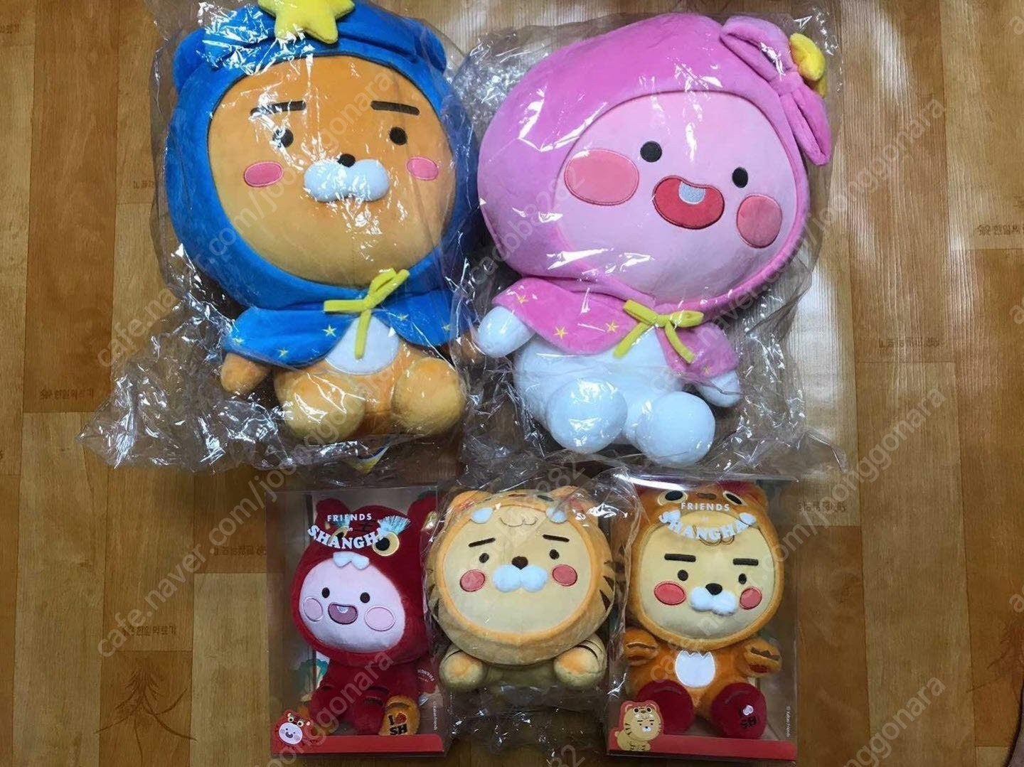 중국상해(한정판)카카오프렌즈 라이언 어피치인형 정품 | 피규어/브릭 | 중고나라