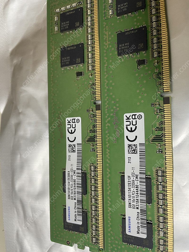 삼성DDR4 8GB PC4-25600 (21년 13주차... | CPU/메인보드 | 중고나라