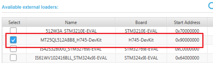 [H745 DevKit] External Loader 구현 : 네이버 블로그