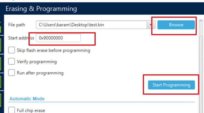 [H745 DevKit] External Loader 구현 : 네이버 블로그