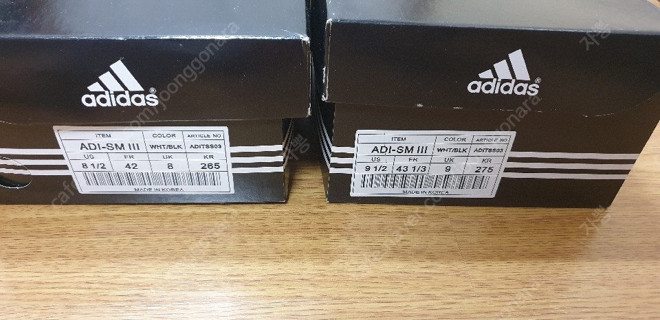 아디다스 태권도화 265mm 275mm 새상품 팝니다 | 중고나라 카페에서 운영하는 공식 사이트