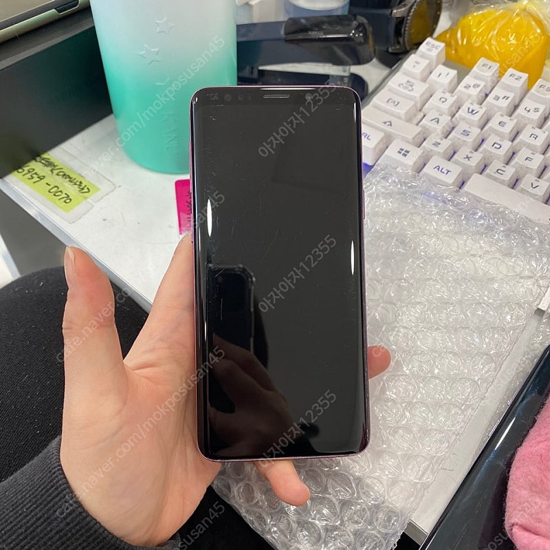 갤럭시S9 G960 LG 퍼플 64GB 18만 8405... | 스마트폰 | 중고나라