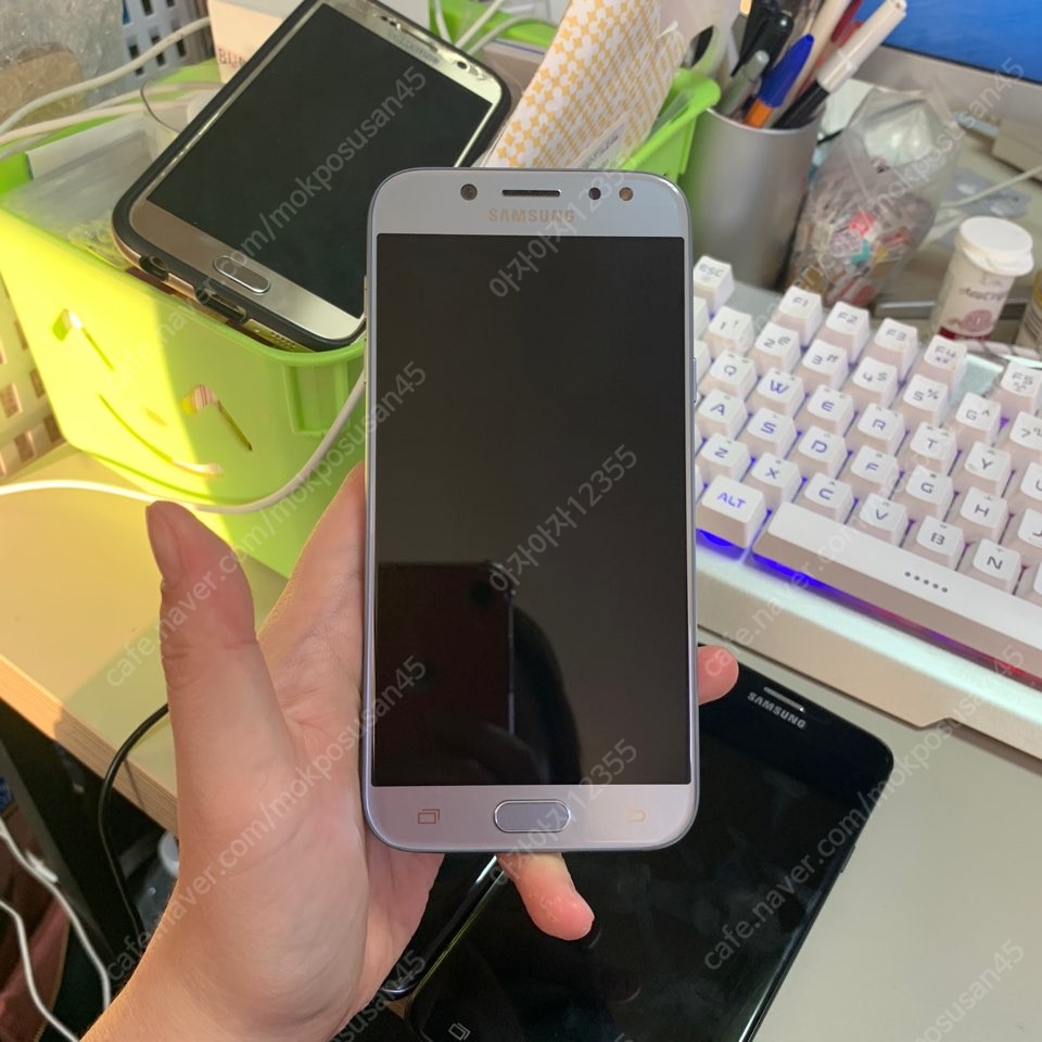 2017갤럭시J5 J530 LG 스카이블루 32GB 7... | 스마트폰 | 중고나라