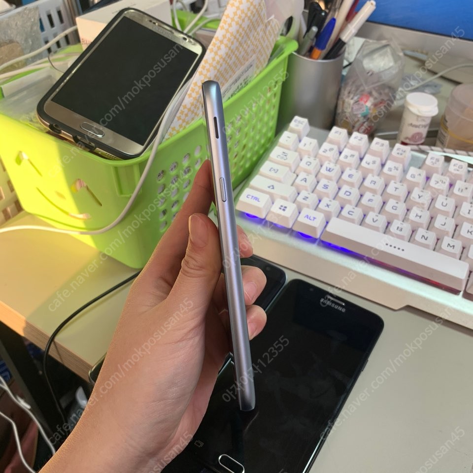 2017갤럭시J5 J530 LG 스카이블루 32GB 7... | 스마트폰 | 중고나라