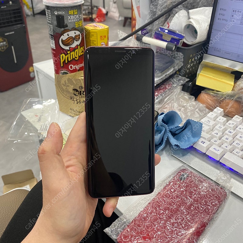 갤럭시S9 G960 LG 레드 64GB 18만 1962... | 스마트폰 | 중고나라