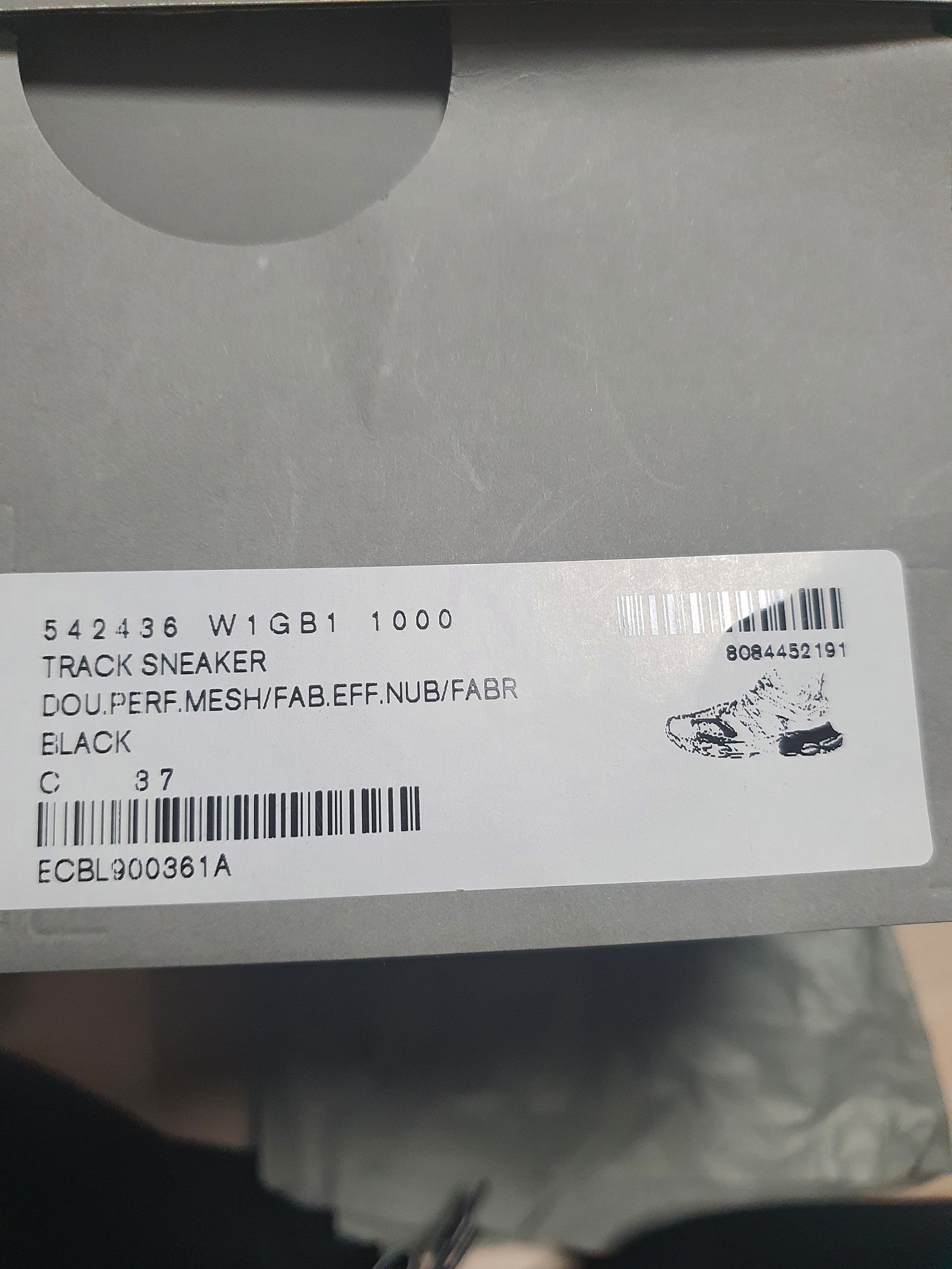 [새상품]발렌시아가 트랙슈즈 37(245) 블랙컬러 스... | 여성신발 | 중고나라