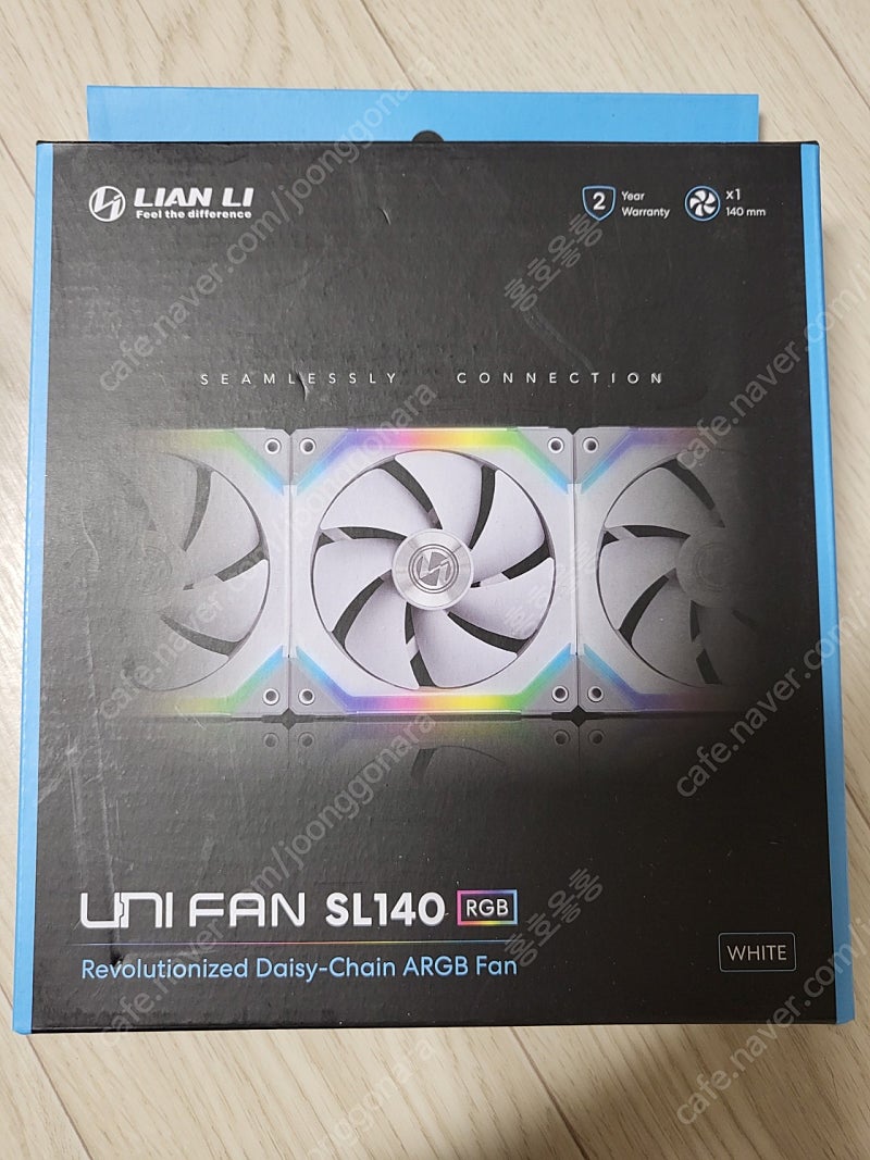 리안리 유니팬 SL140 WHITE 팝니다. | CPU/메인보드 | 중고나라