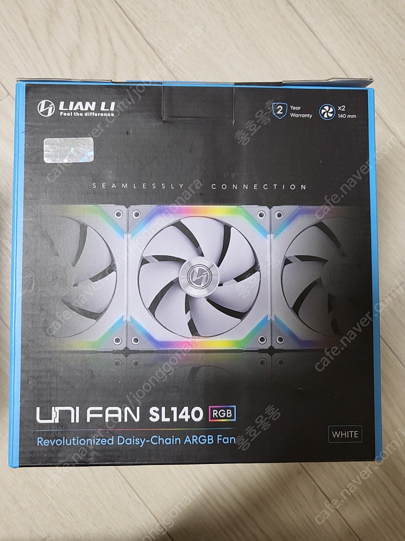 리안리 유니팬 SL140 WHITE 팝니다. | CPU/메인보드 | 중고나라