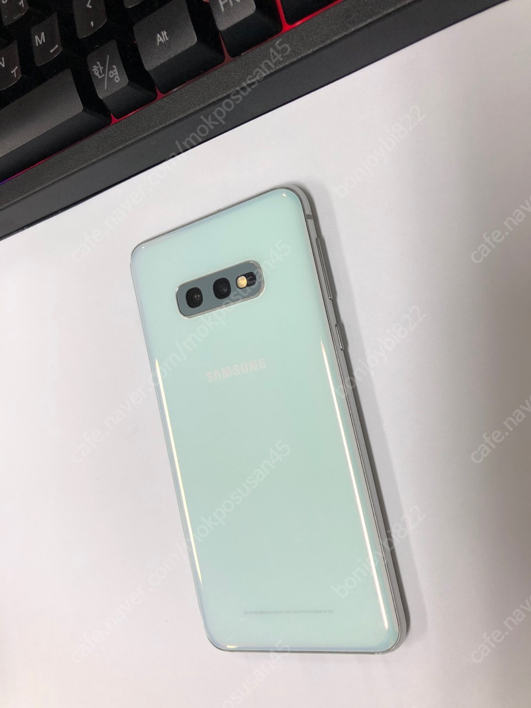 275285 SK 갤럭시S10E 화이트 128 무잔상 ... | 애플 | 중고나라