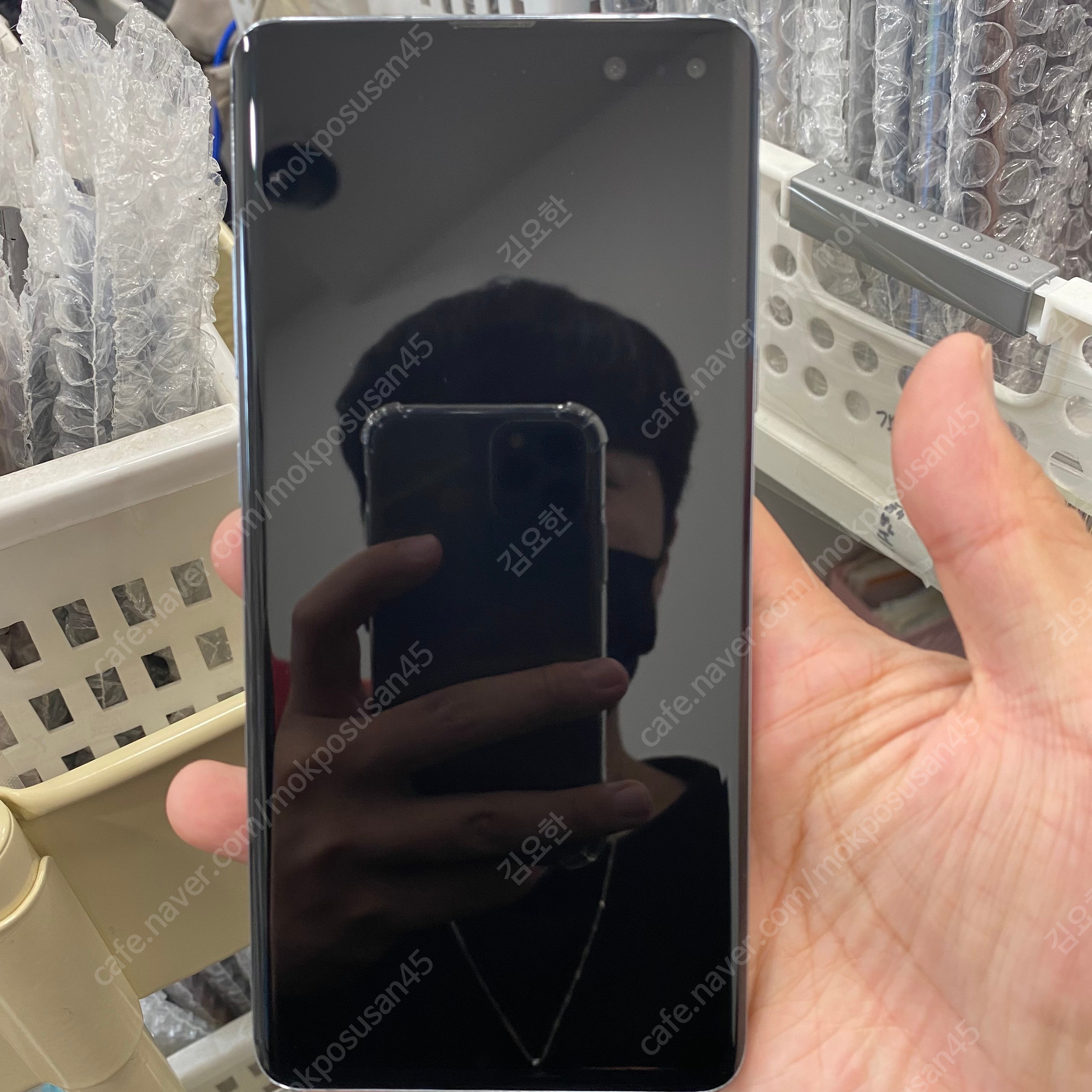 갤럭시S10플러스 G975 SK 블랙 128GB 28만... | 스마트폰 | 중고나라
