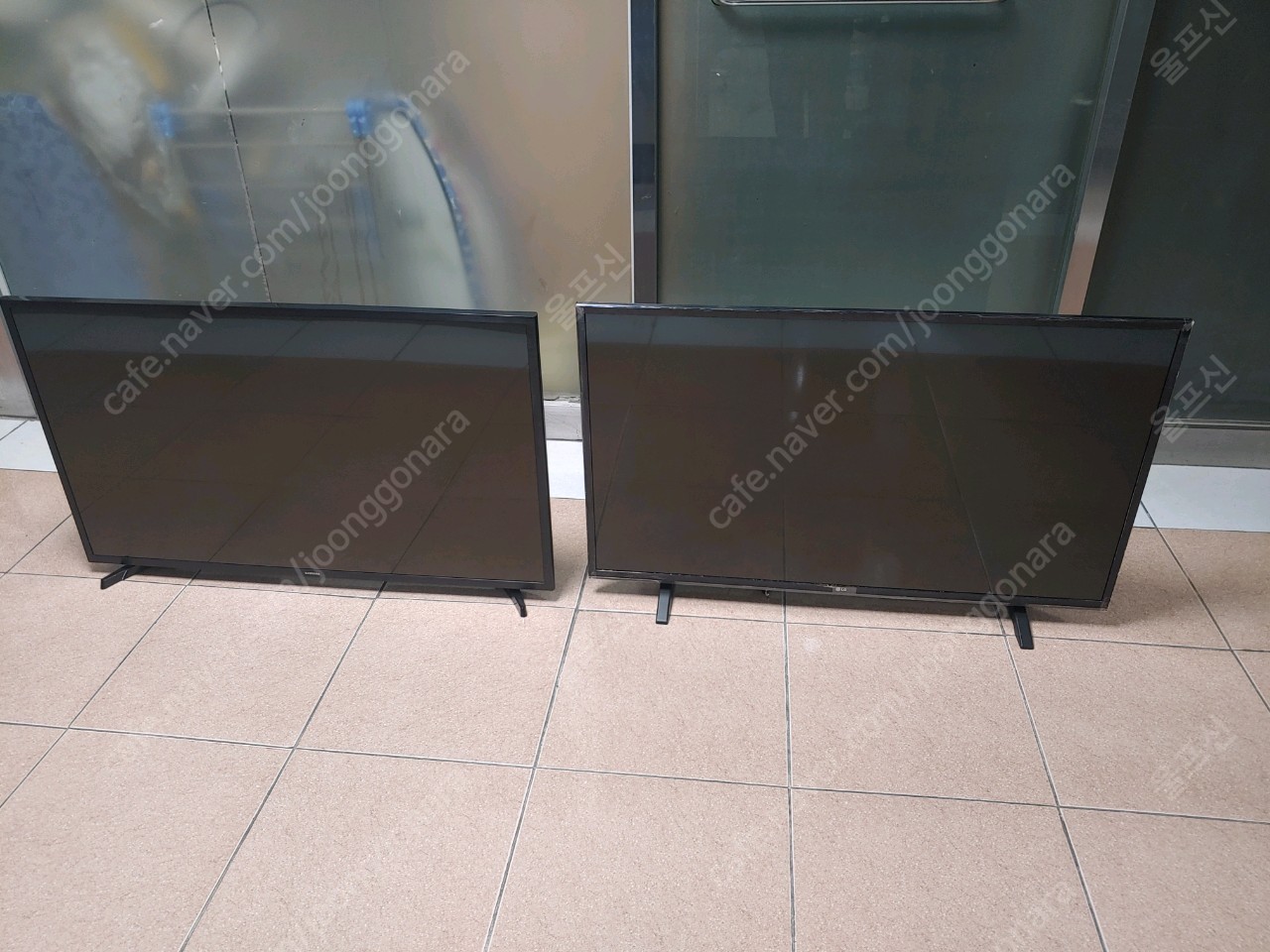 43' led TV 2ea | 중고나라 카페에서 운영하는 공식 사이트