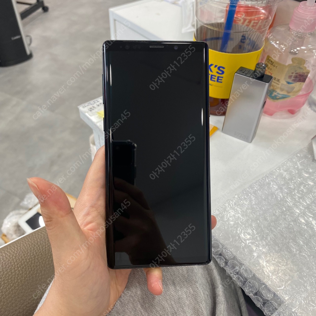 갤럭시노트9 N960 LG 블랙 128GB 20만 26... | 스마트폰 | 중고나라