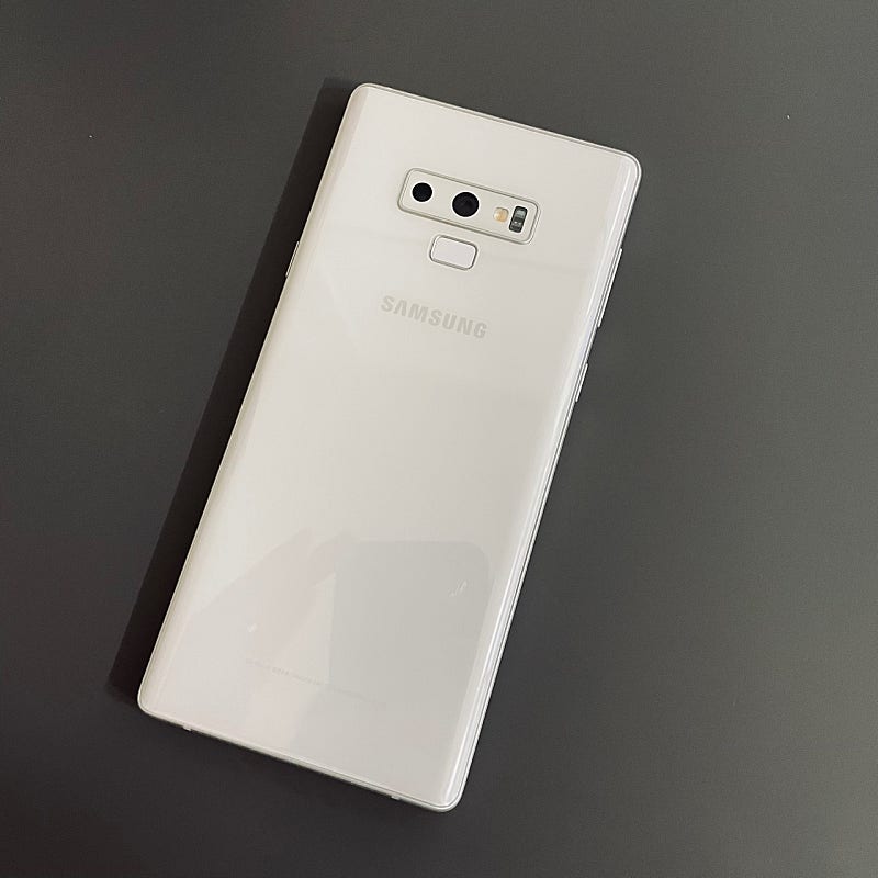 SKT 갤럭시 노트9 알파인화이트 128G S급 무잔상... | 스마트폰 | 중고나라