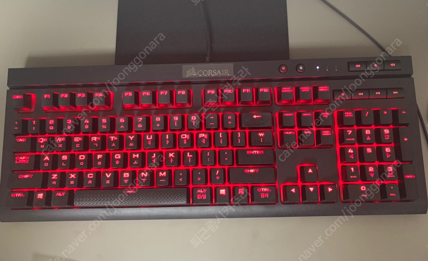 커세어 K68 적축 키보드 (Cosair K68) 팝니... | CPU/메인보드 | 중고나라