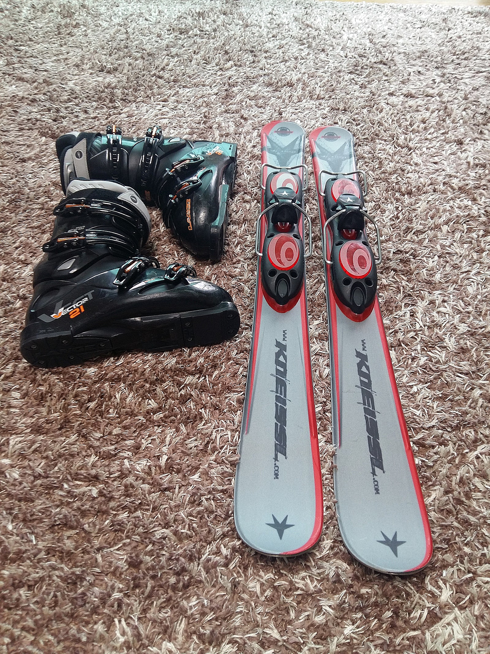 숏스키 세트(스키 99cm, 부츠 260~265mm) | 스키/보드의류 | 중고나라