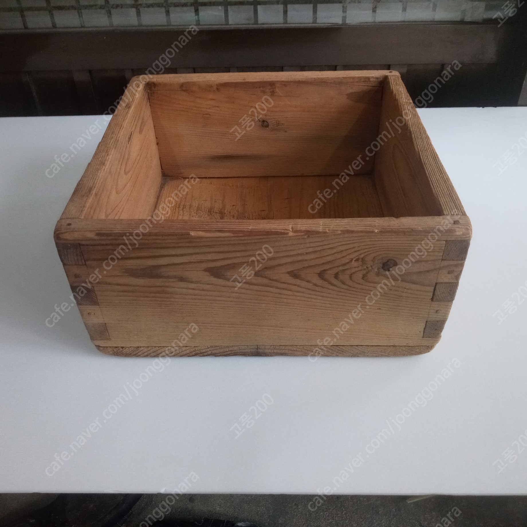 옛날 됫박 처럼 생긴 사각 말통 | 예술작품/골동품/수집 | 중고나라