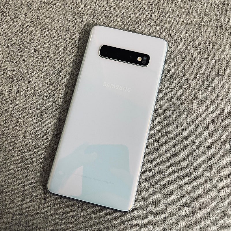 SKT 갤럭시 S10 화이트 128G 무잔상 21만원 ... | 스마트폰 | 중고나라