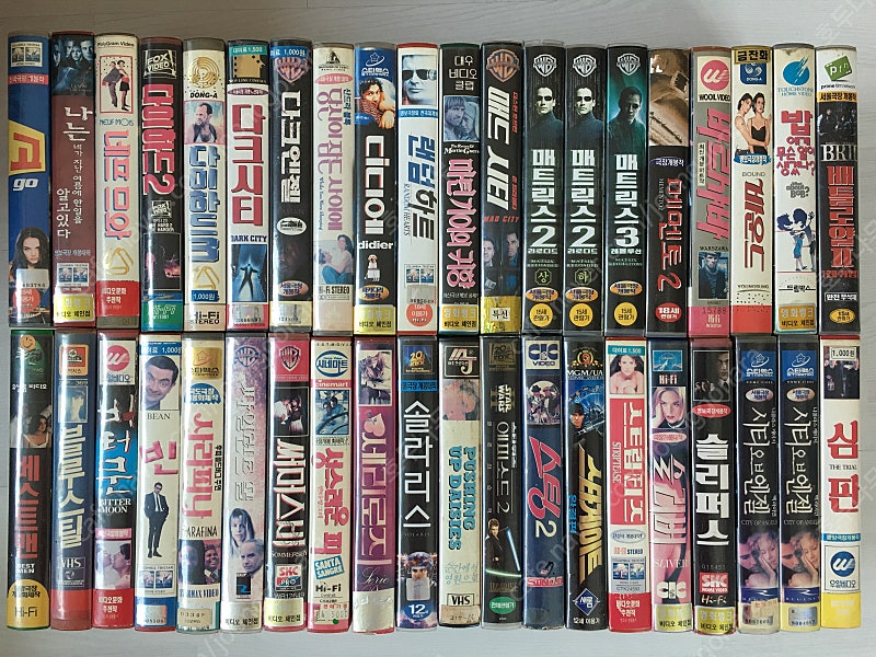 명작 영화 비디오 테이프 팝니다. | TV | 중고나라