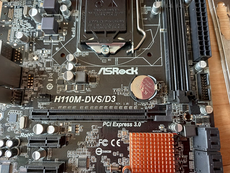 마더보드 에즈락 H110M-DVS/D3 | CPU/메인보드 | 중고나라