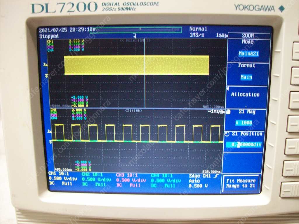 500MHz 디지탈오실로스코프 중고판매(메모리16MW) | 측정공구 | 중고나라