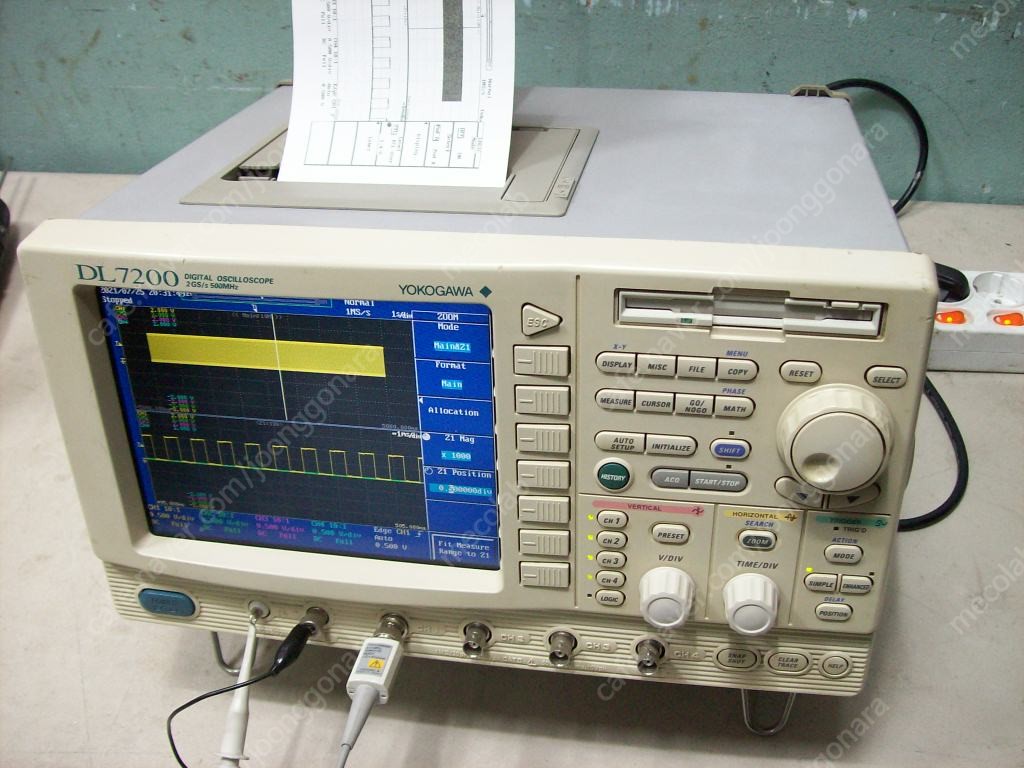 500MHz 디지탈오실로스코프 중고판매(메모리16MW) | 측정공구 | 중고나라