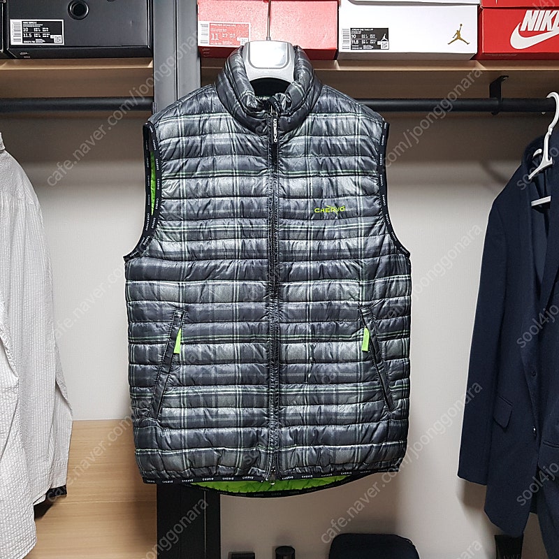 쉐르보 PRO THERM 세련된체크 여성골프 집업패딩조... | 볼/용품/기타 | 중고나라