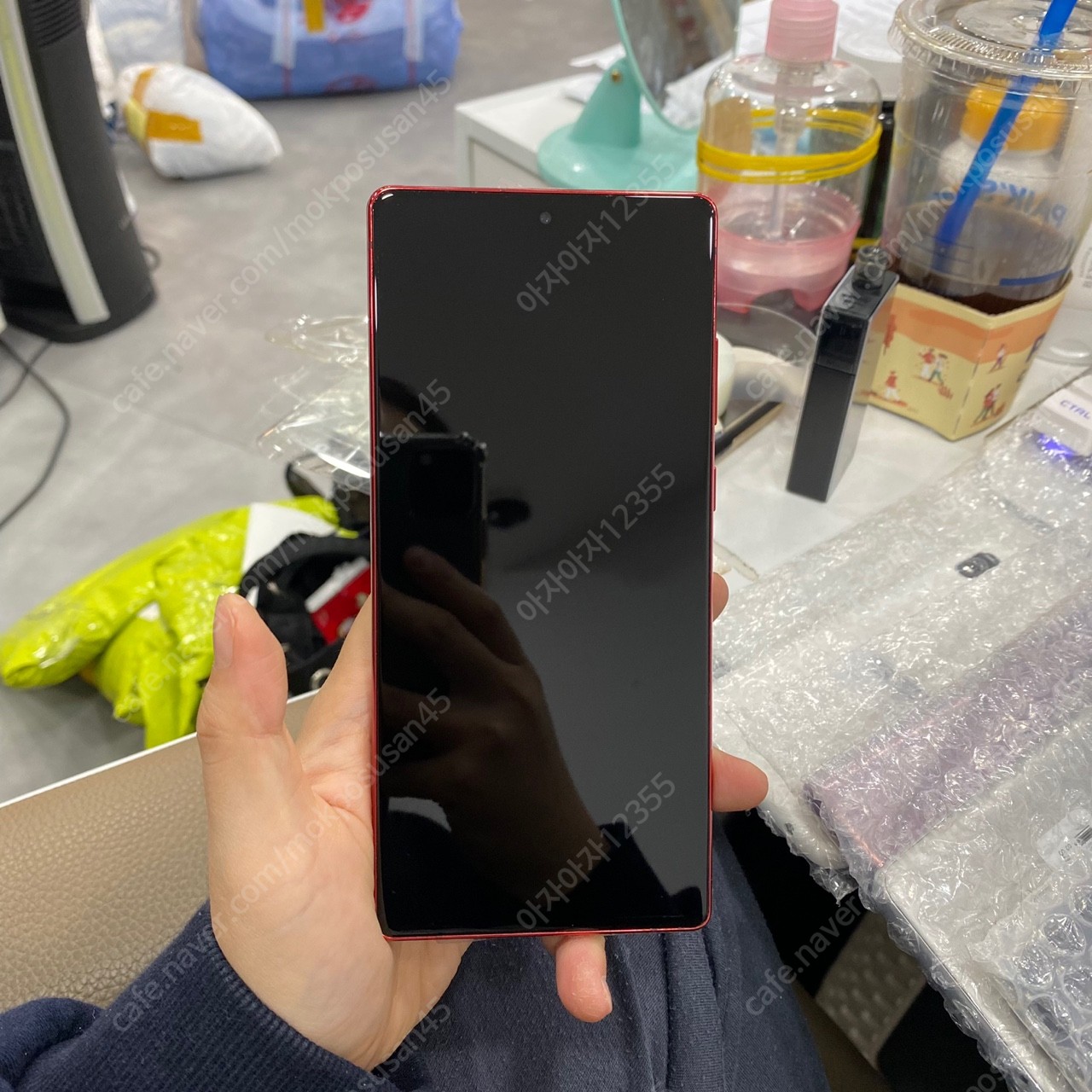 갤럭시노트20 N981 KT 레드 256GB 43만 8... | 스마트폰 | 중고나라