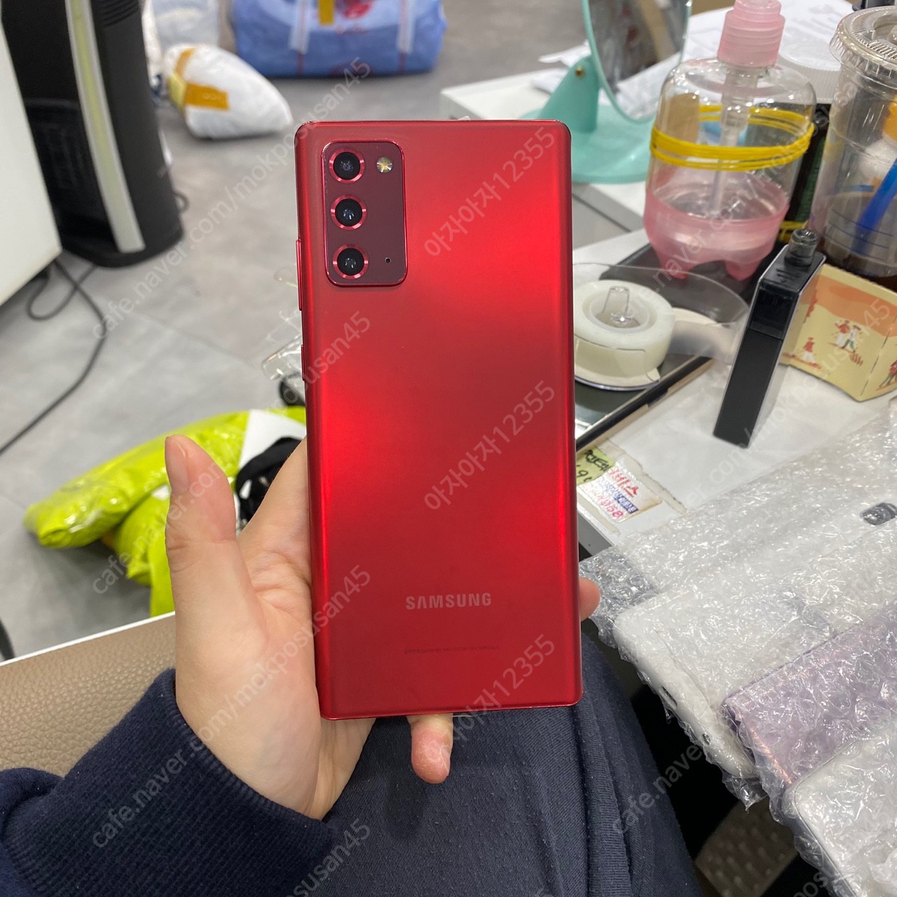 갤럭시노트20 N981 KT 레드 256GB 43만 8... | 스마트폰 | 중고나라