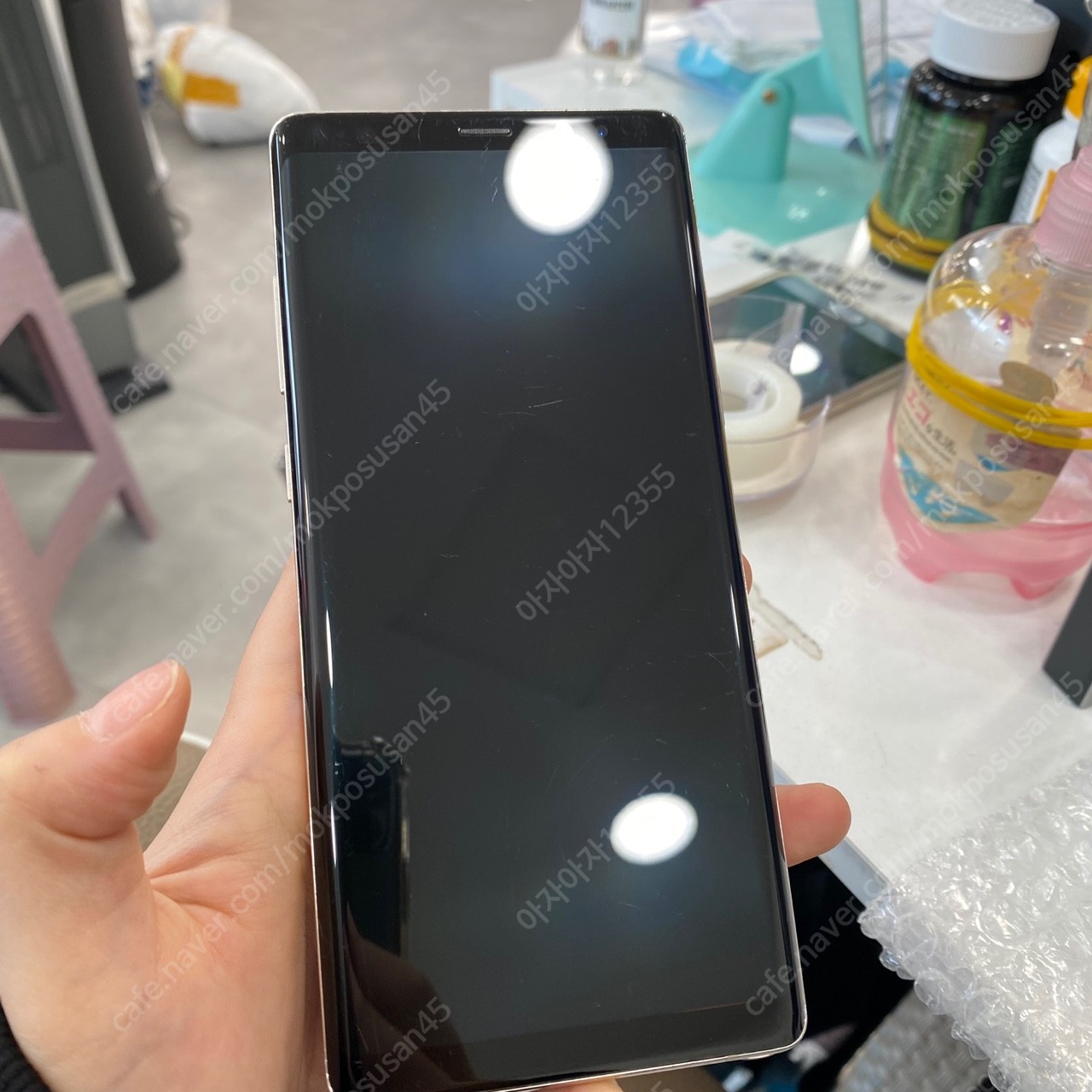 갤럭시노트8 N950 LG 골드 64GB 16만 550... | 스마트폰 | 중고나라