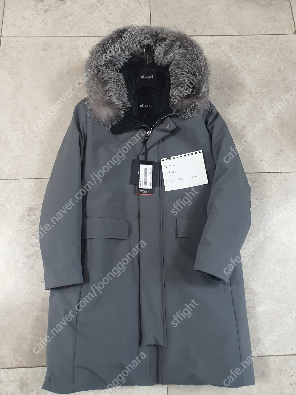 19fw 알레그리 폭스퍼 실키그레이 | 티셔츠/캐쥬얼의류 | 중고나라