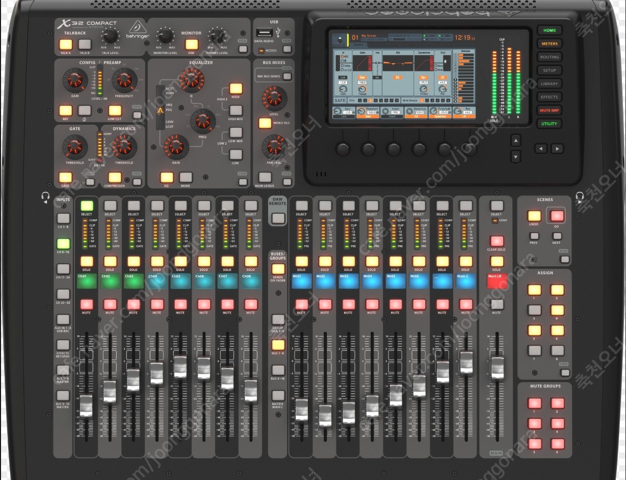 베링거 Behringer X32 Compact 디지털 ... | 오디오/홈시어터 | 중고나라