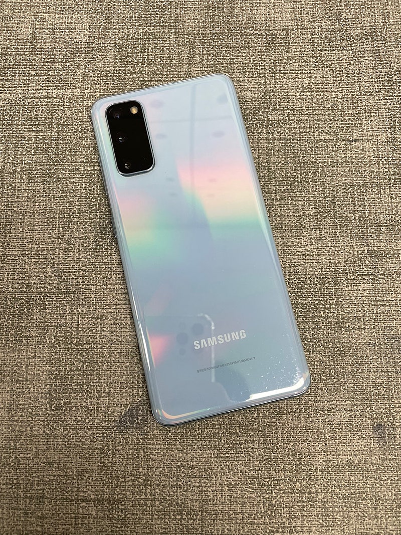 갤럭시S20 128기가 블루 33만원 상태좋은폰 판매 | 중고나라 - 안심되는 중고거래