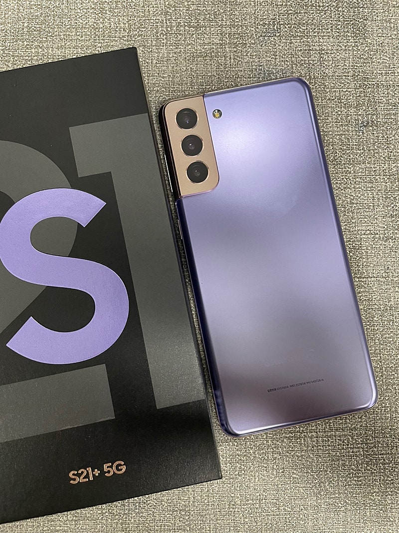 ﻿갤럭시S21+ 256G 바이올렛 미개통 풀박스 A급 ... | 스마트폰 | 중고나라